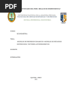 06 Modelos ARDL PDF | PDF | Métodos matemáticos y cuantitativos ...