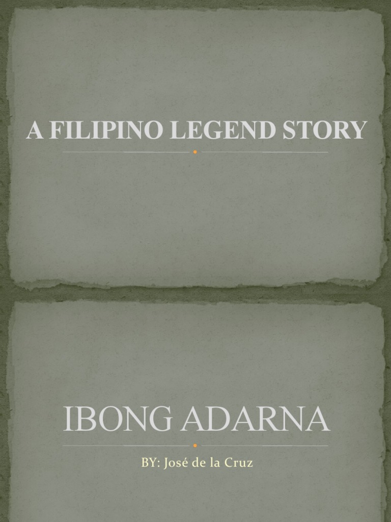 A Filipino Legend Story | PDF