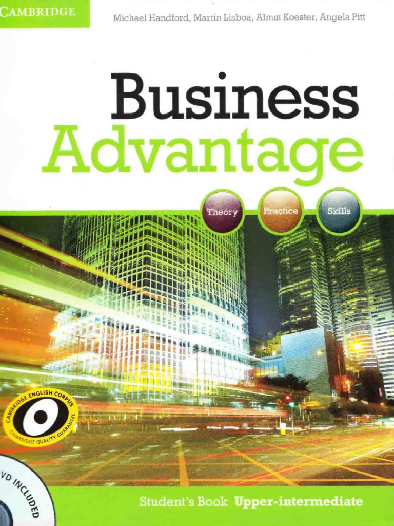 Cambridge Business Advantage Upper Intermediate Student - S Book | PDF