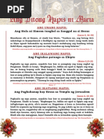 Tagalog Rosary Prayers | PDF