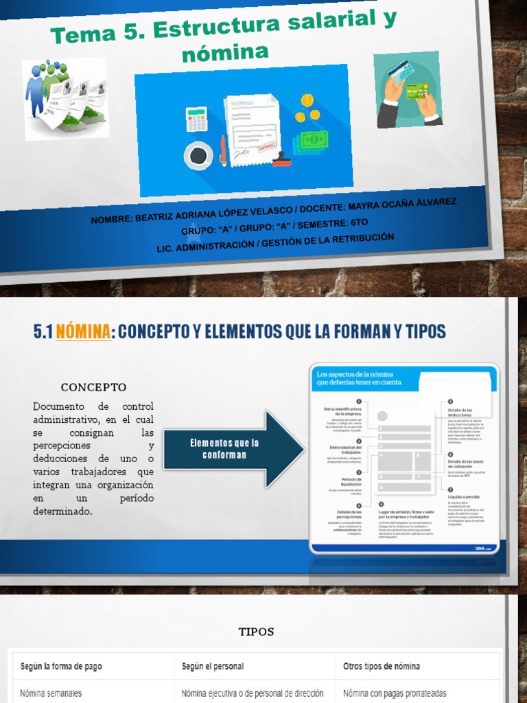 Nomina Pdf Salario Economias