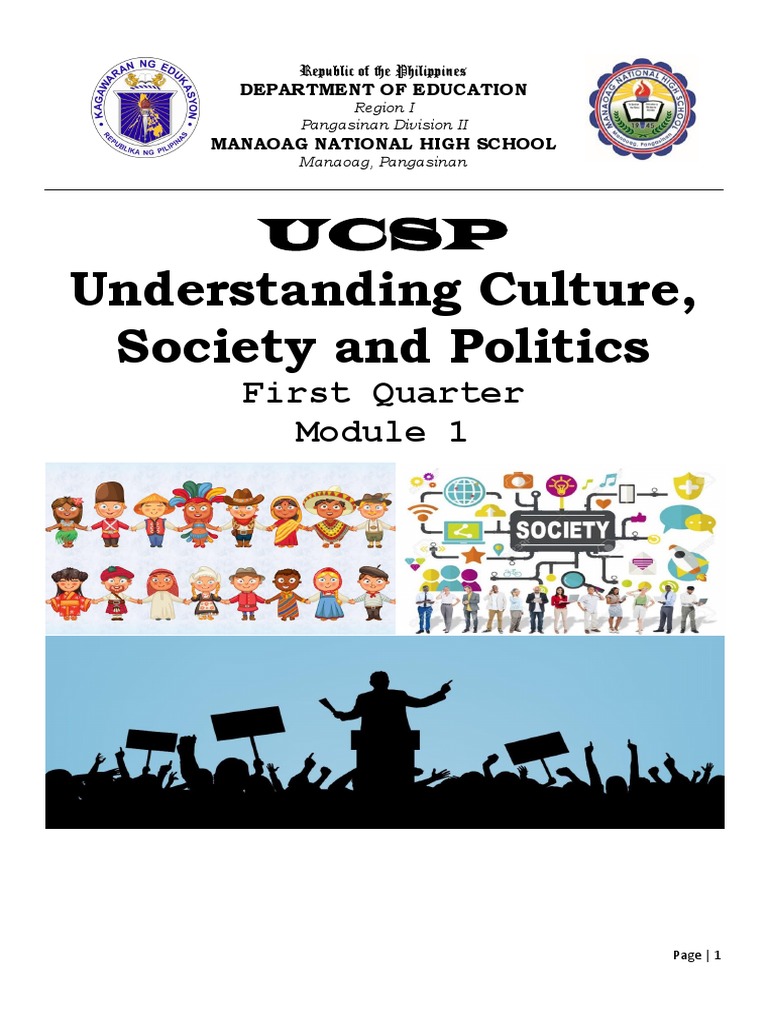 Understanding Culture, Society and Politics: First Quarter | PDF ...