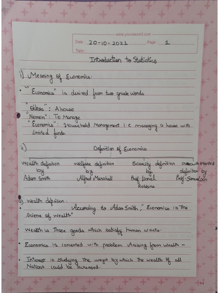 Economics Project Class 11 | PDF