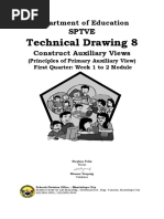 Technical Drawing Grade 8 1 | PDF | Drawing | Geometry