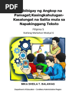 Hakbang Sa Pagsasaing NG Kanin | PDF