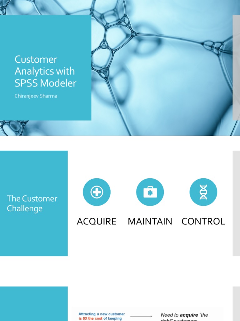 Customer Analytics With SPSS Modeler | PDF | Business