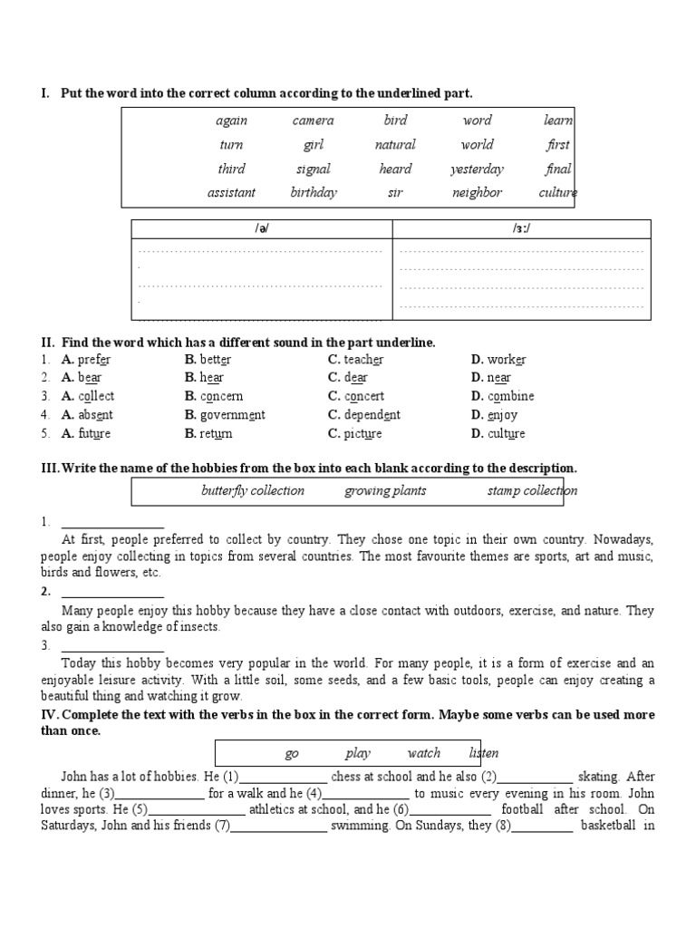 Homework Grade 7 Unit 1 Lesson 3 | PDF