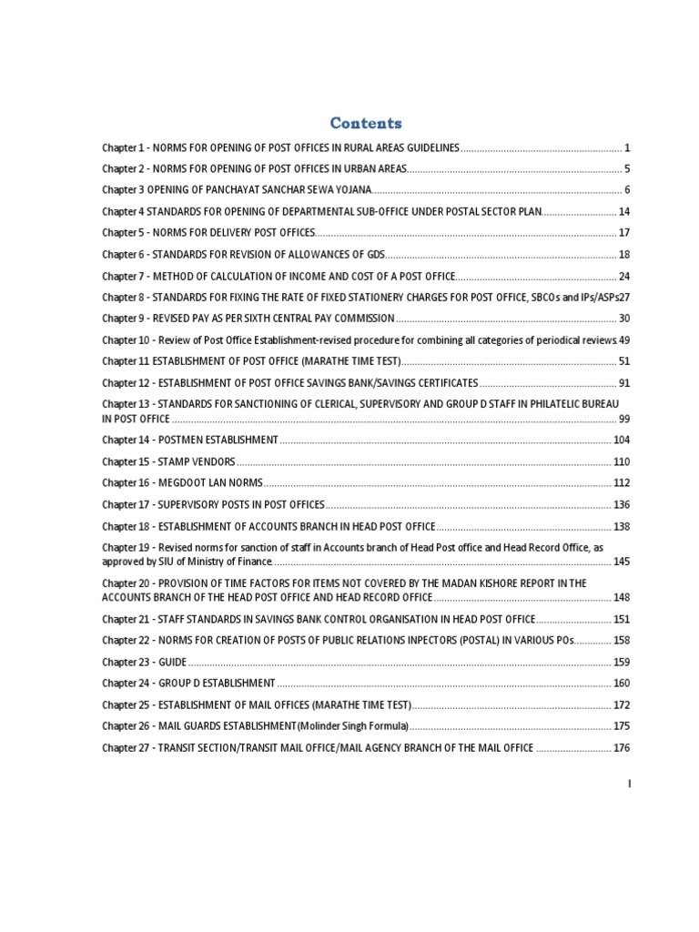 Postal Establishment Guidelines | PDF | United States Postal Service | Mail