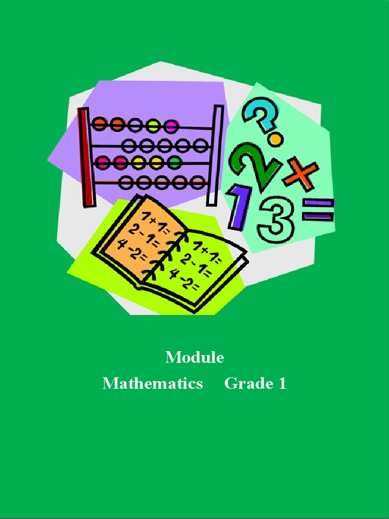 1ST QTR Module Mathematics Grade 1 | PDF