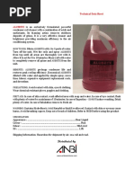 Alodine 1200S | PDF | Dangerous Goods | Toxicity