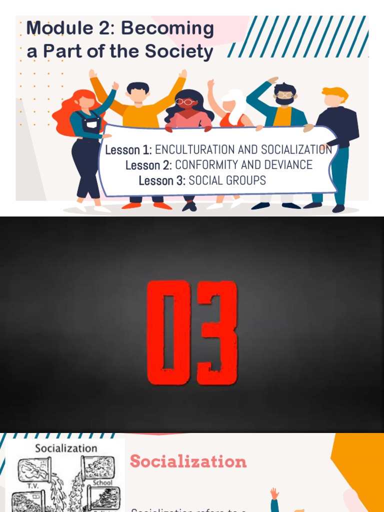 Module 2: Becoming A Part of The Society | PDF | Socialization ...