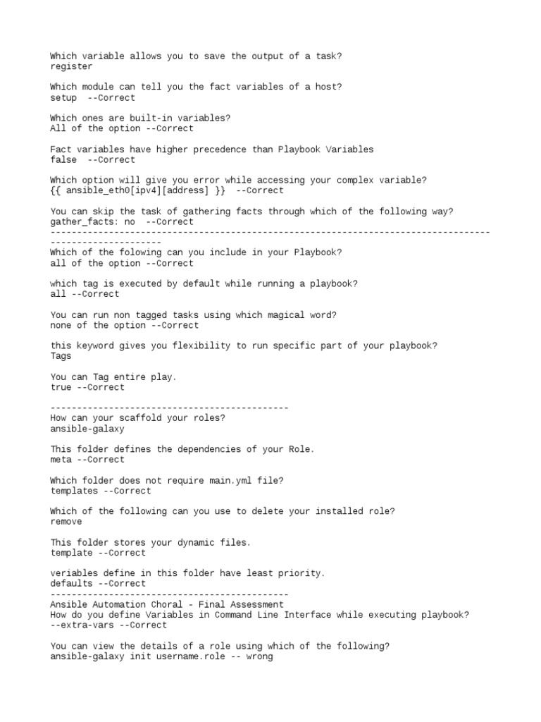 Ansible Automation Choral Pdf