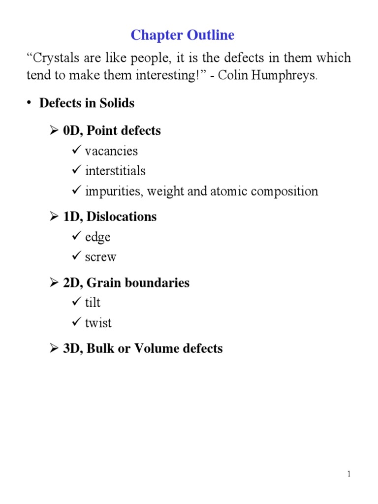Chapter 4 | PDF | Dislocation | Crystallite