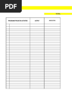 Water Usage Tracking Spreadsheet - 0 | PDF | Worksheet | Spreadsheet