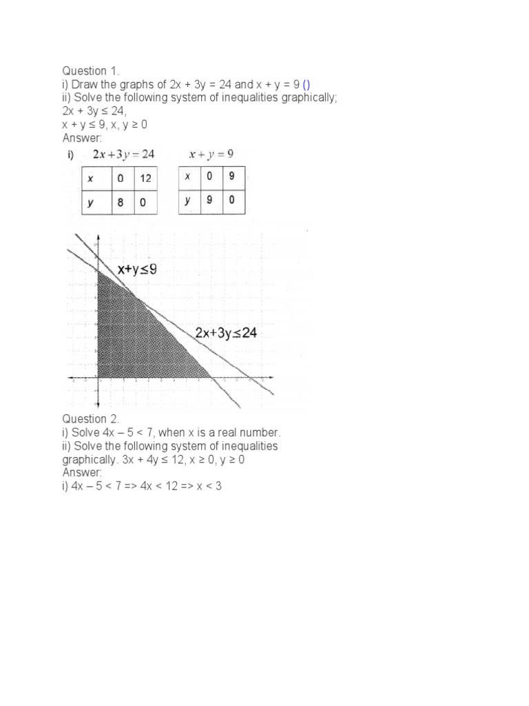 Solved Problems | PDF | Mathematical Analysis | Equations