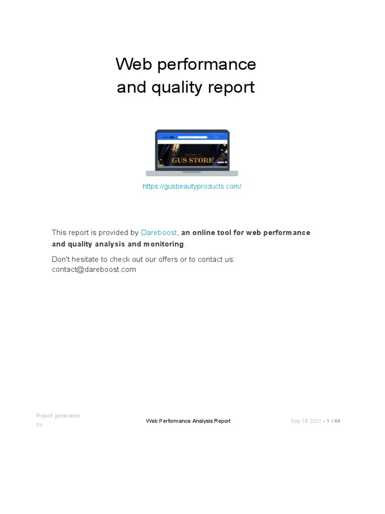 Gus Site Report | PDF | Hypertext Transfer Protocol | Html Element