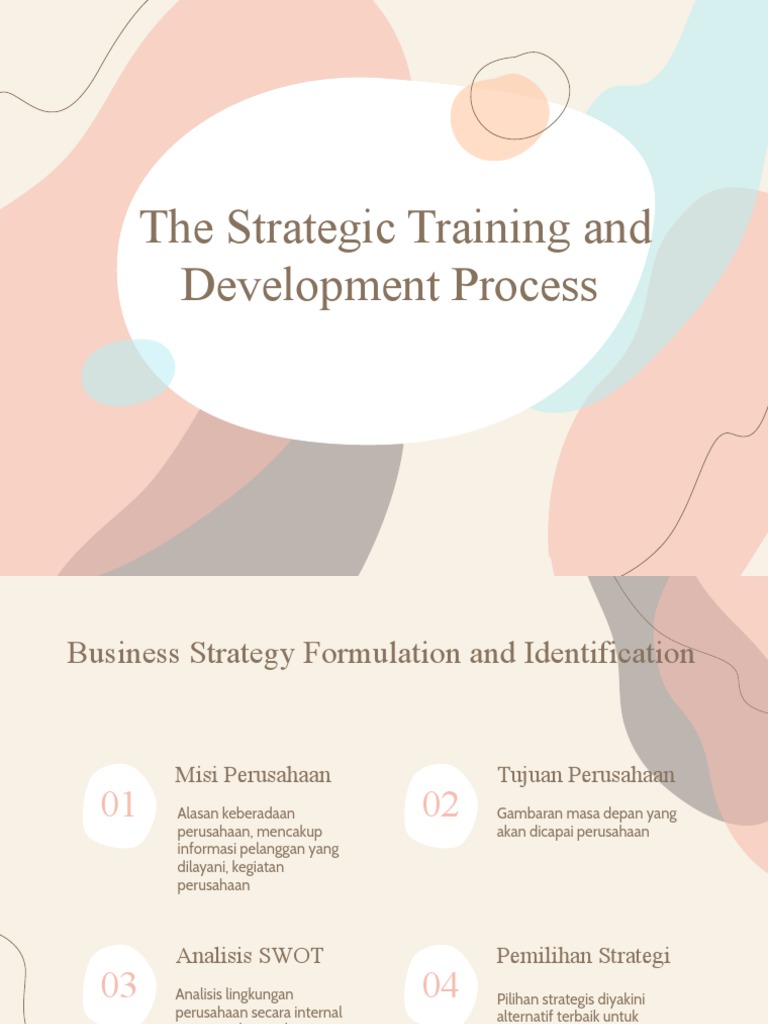The Strategic Training and Development Process | PDF