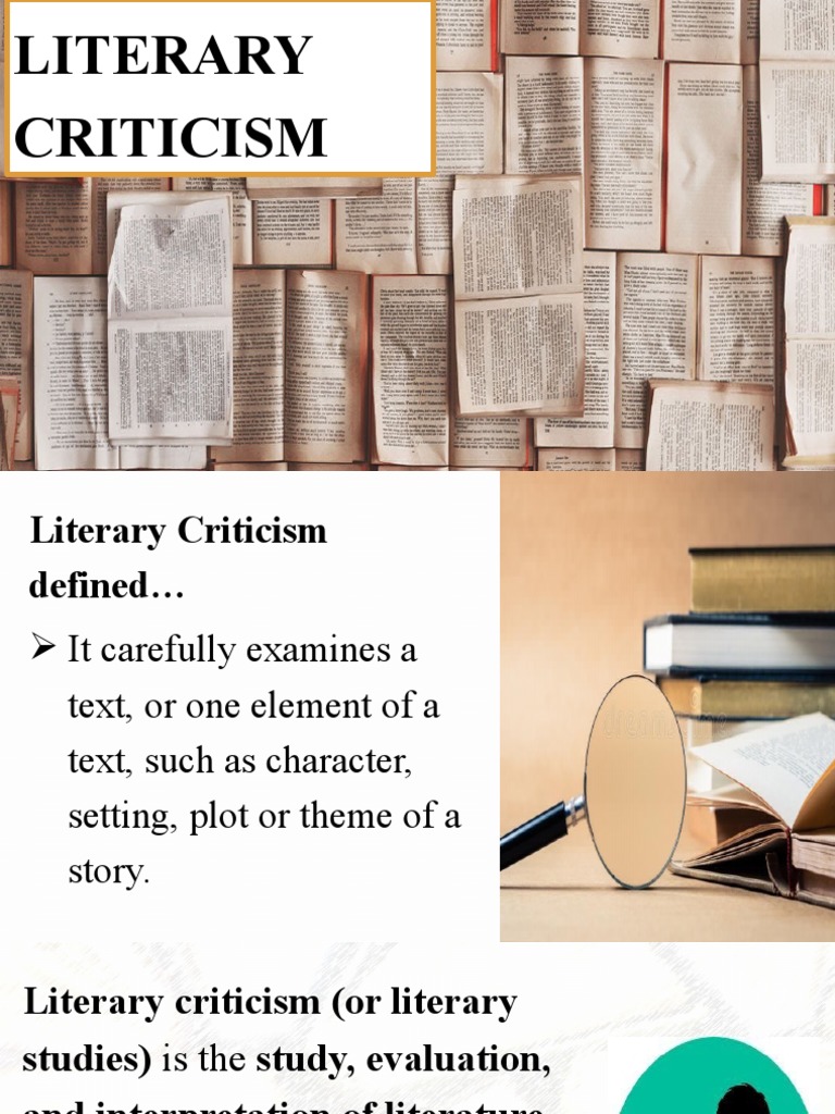 Understanding Literary Criticism Elements | PDF | Narration | Marxism