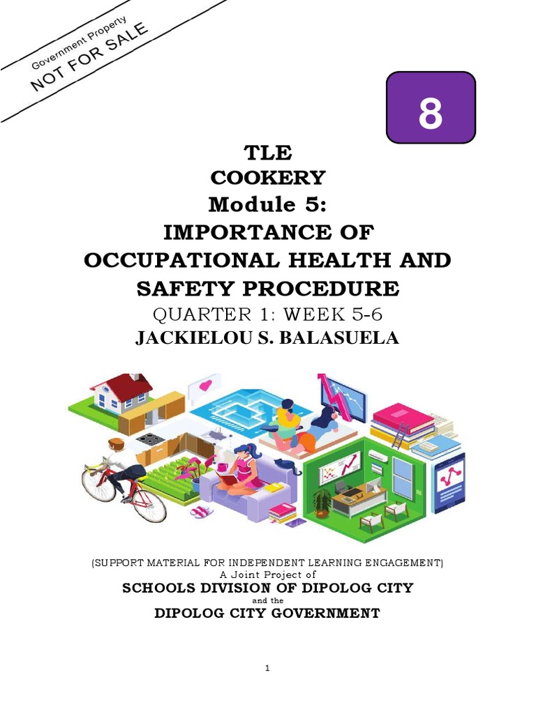 TLE8 Q1 W5 Cookery | PDF | Occupational Safety And Health ...