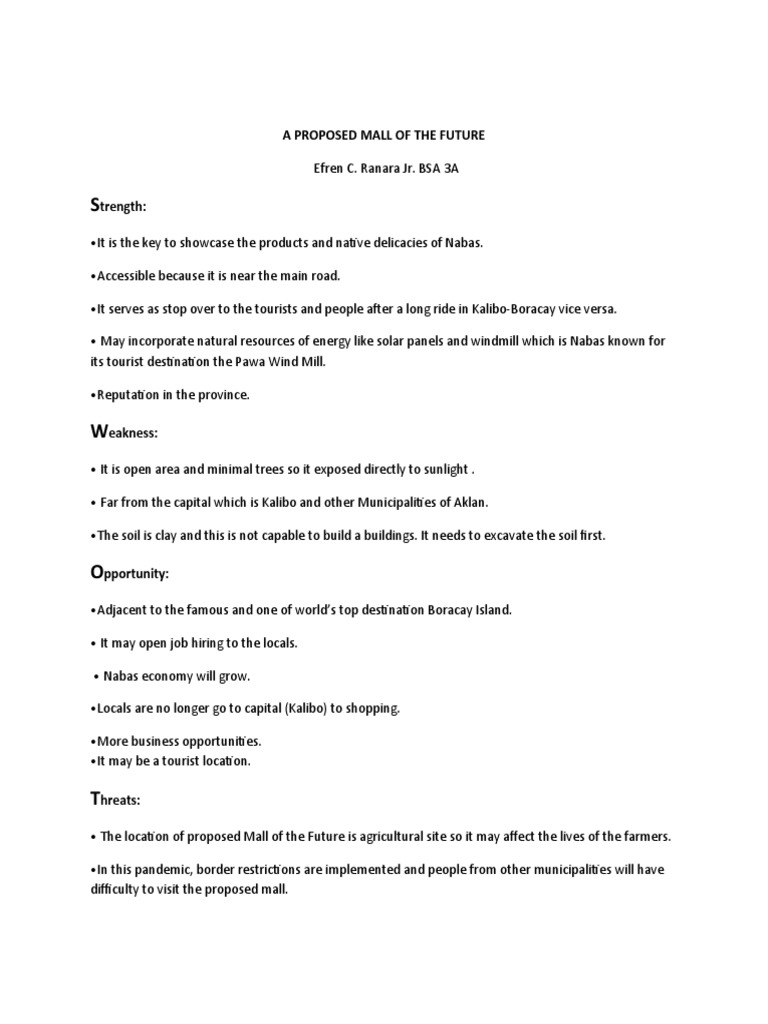 Swot Analysis | PDF | Home & Garden
