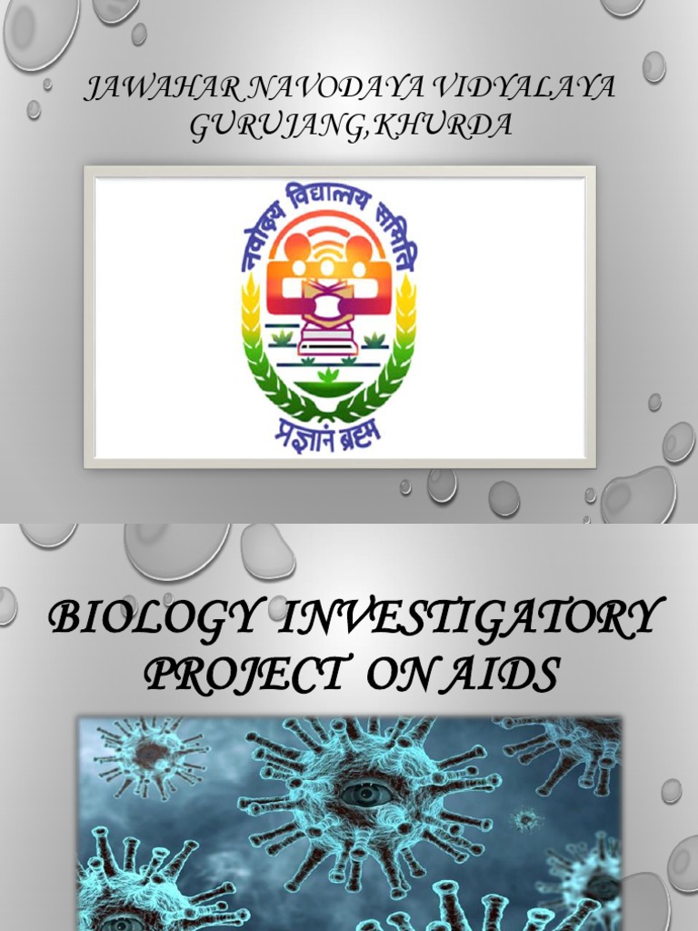 Jawahar Navodaya Vidyalaya Gurujang, Khurda | PDF | Hiv/Aids ...