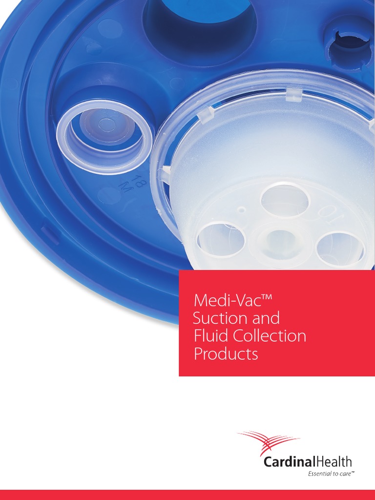 Medi Vac Suction Fluid Collection Products | PDF | Pipe (Fluid ...