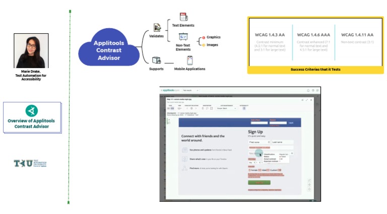 Overview of Applitools Contrast Advisor | PDF