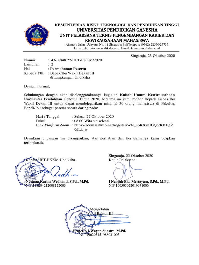 Delegasi Mahasiswa WD3 | PDF