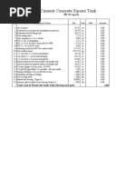 RCC Sump Design and Calculations | PDF | Building Materials | Applied ...
