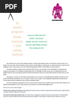 Body For Life - Workout Training Charts PDF | PDF | Weight Training ...