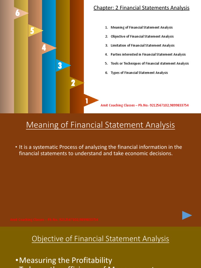 Financial Statement Analysis | PDF | Financial Statement Analysis ...