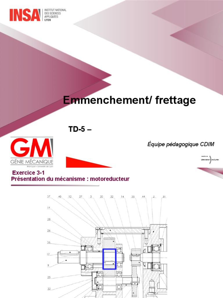 TD Frettage-Correction | PDF | Ingénierie mécanique