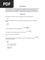 Manometer Problems Worksheet - Answers | PDF | Pressure Measurement ...