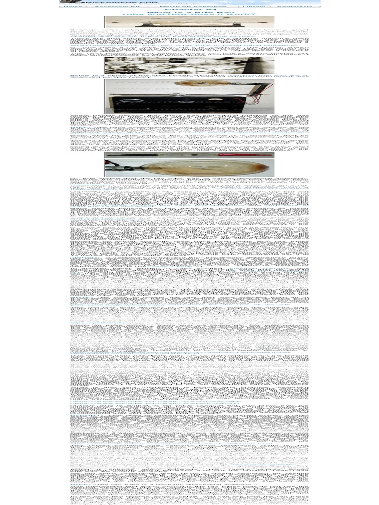 Chapter 1 - What Is A Rife Ray Tube and How Does It Work. | PDF ...