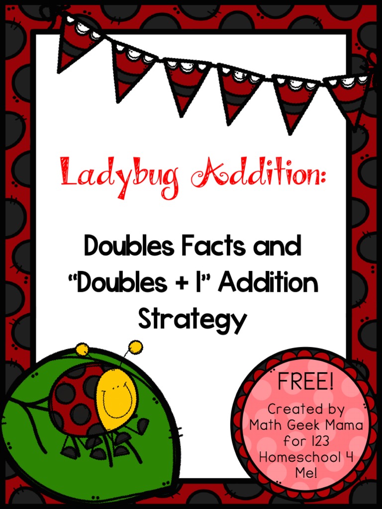 Ladybug Addition Doubles Practice-1 | PDF | Download | Intellectual Works