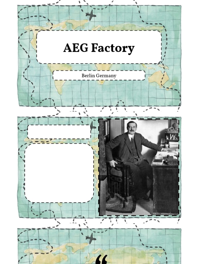 AEG Turbine Factory | PDF | Architectural Design | Architecture