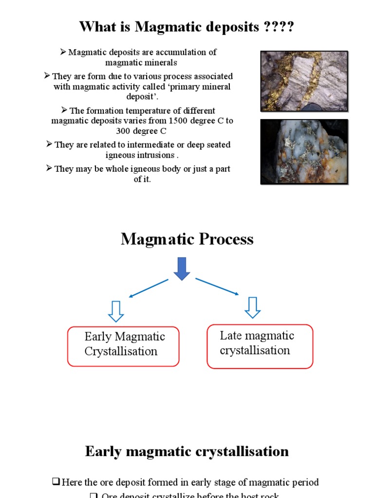 Overview of Magmatic Deposits and Processes | PDF | Igneous Rock | Rock ...
