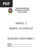 Form 4 English Paper 2 Cefr | PDF | Nature