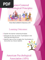 14 Learner-Centered: Psychological Principles | PDF | Metacognition ...