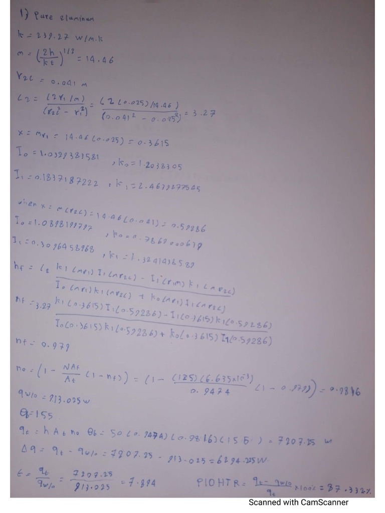 Hand Calculation | PDF