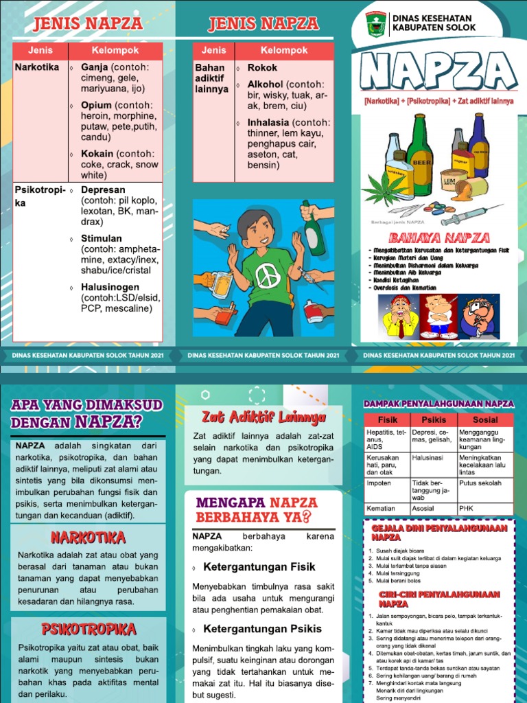 Leaflet NAPZA 2 | PDF