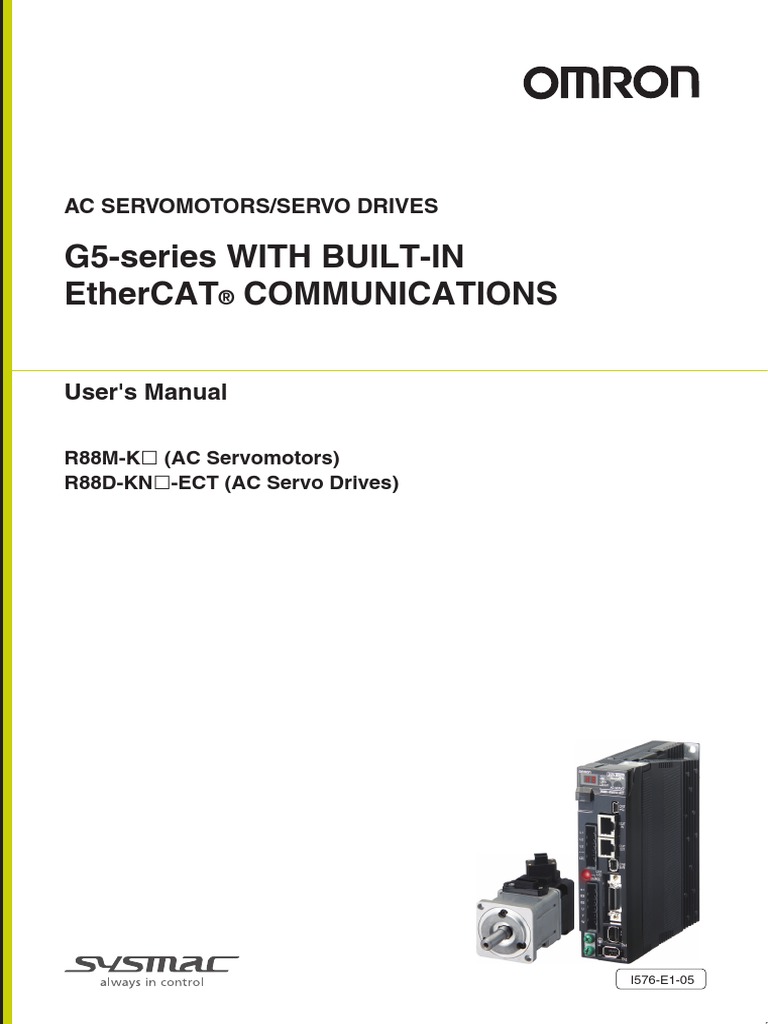 Servomotors Drives With Ethercat Control Users Manual en | PDF | Electrical Wiring | Power Supply