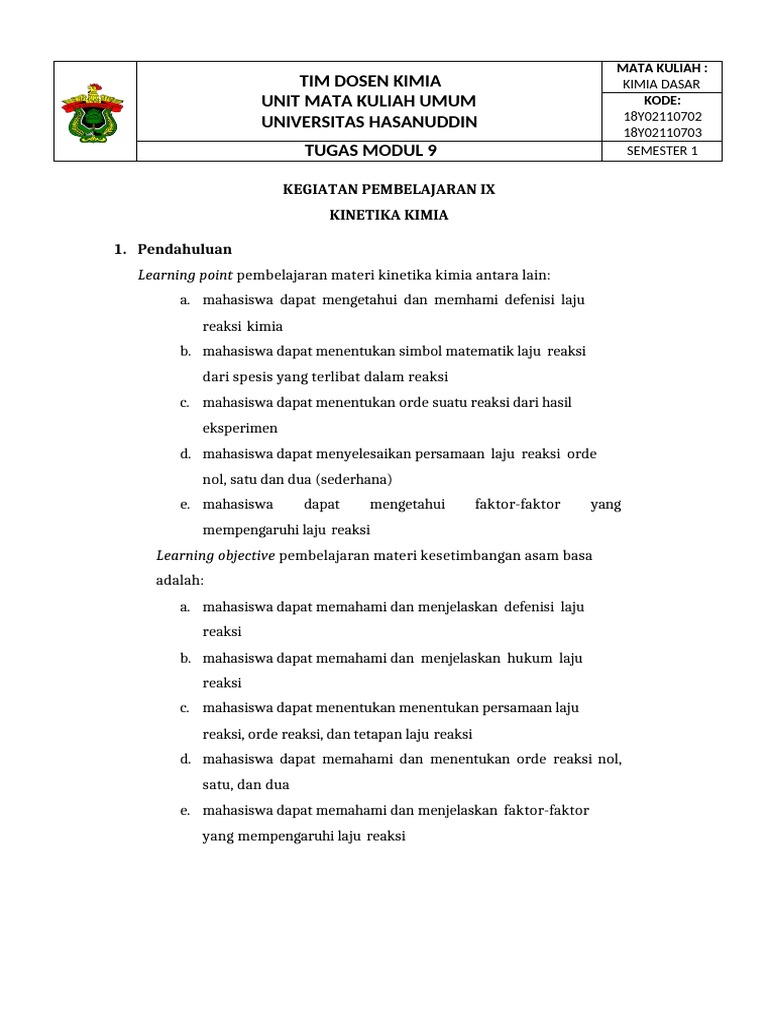 Tugas Modul KD Tutorial 9 Dikonversi | PDF