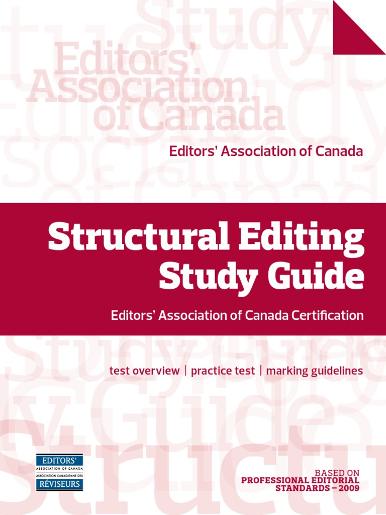 Editors' Association of Canada: Structural Editing | PDF | Editing | Opera