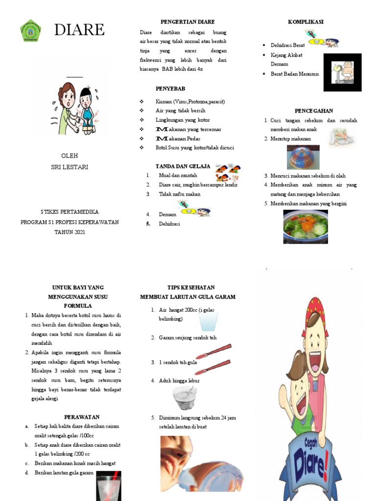 Leaflet Diare | PDF
