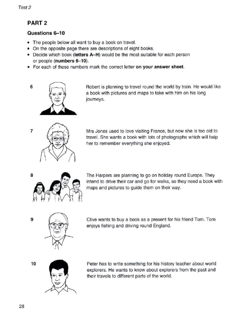 G6 - Reading Part 5 - October 2 | PDF