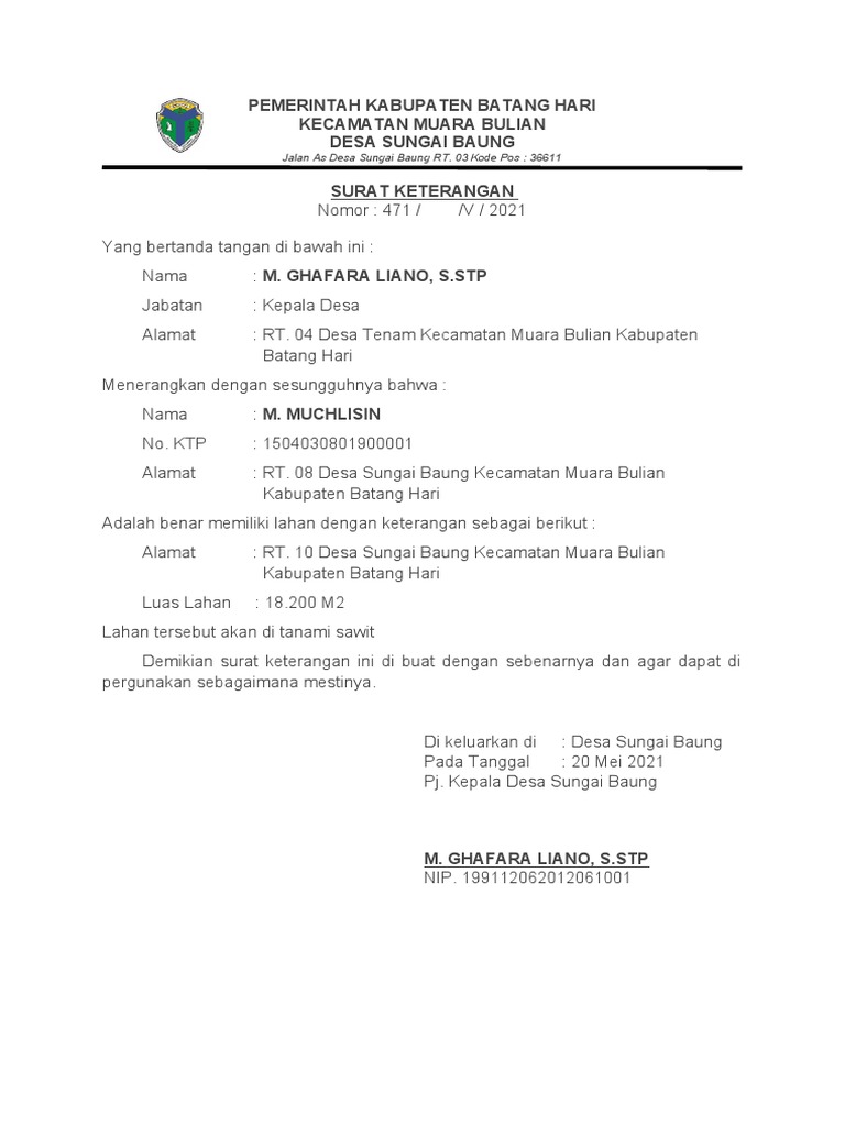 SKT M Muchlisin | PDF