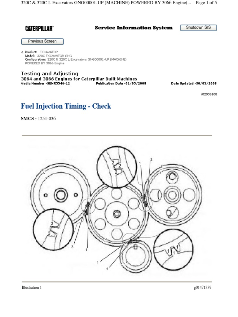 Fuel Injection Pump Timing Guide | PDF | Gear | Engines