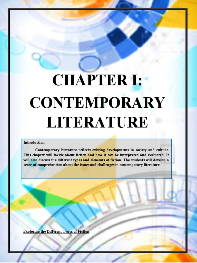 Types of Fiction in Contemporary Literature | PDF | Romance Novels ...
