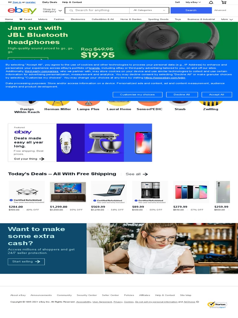 Electronics, Cars, Fashion, Collectibles & More - Ebay | PDF | E Bay ...